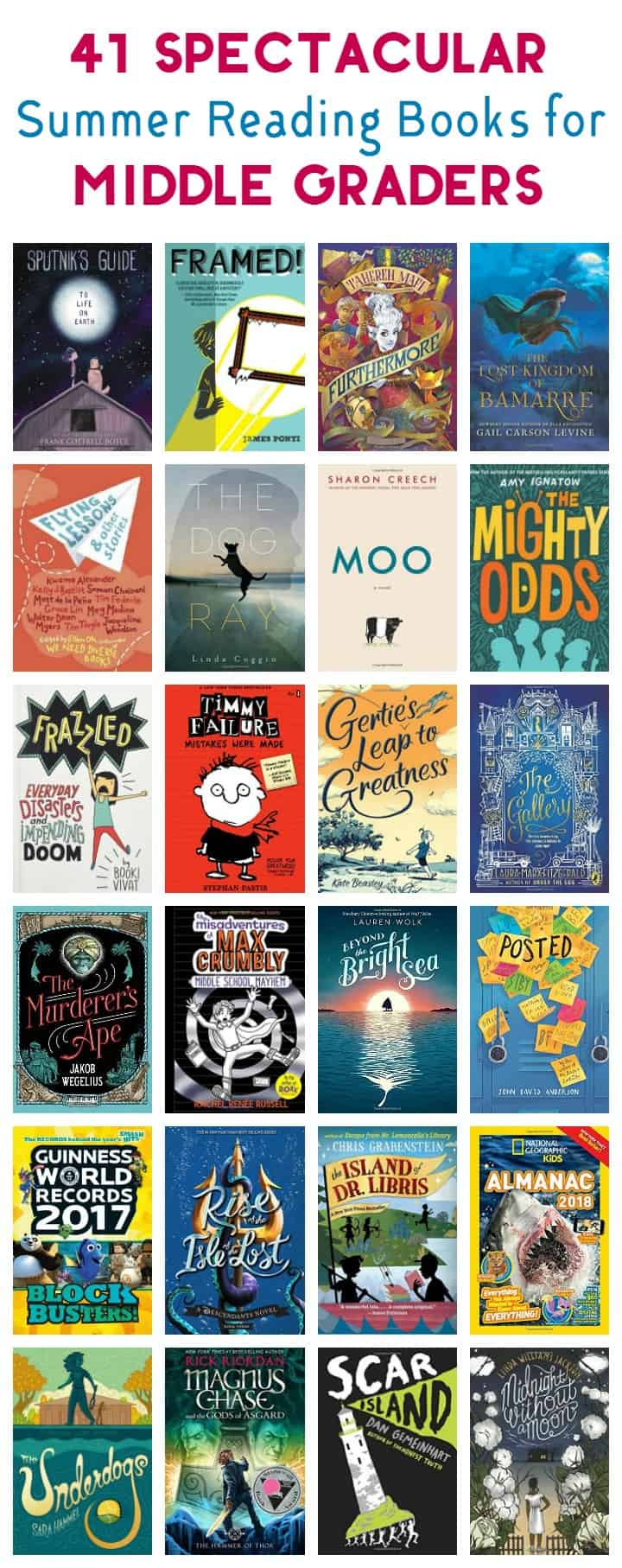 2017 Middle Grade Summer Reading List 41 Books To Read 2017 Middle Grade Summer Reading List 41 Books To Read