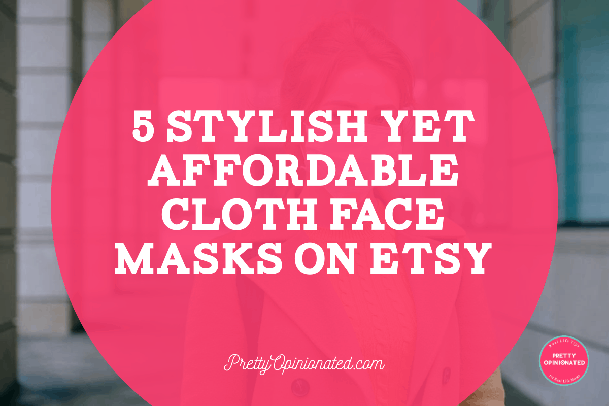 5 Stylish Yet Affordable Cloth Face Masks That You Can Buy On Etsy ...