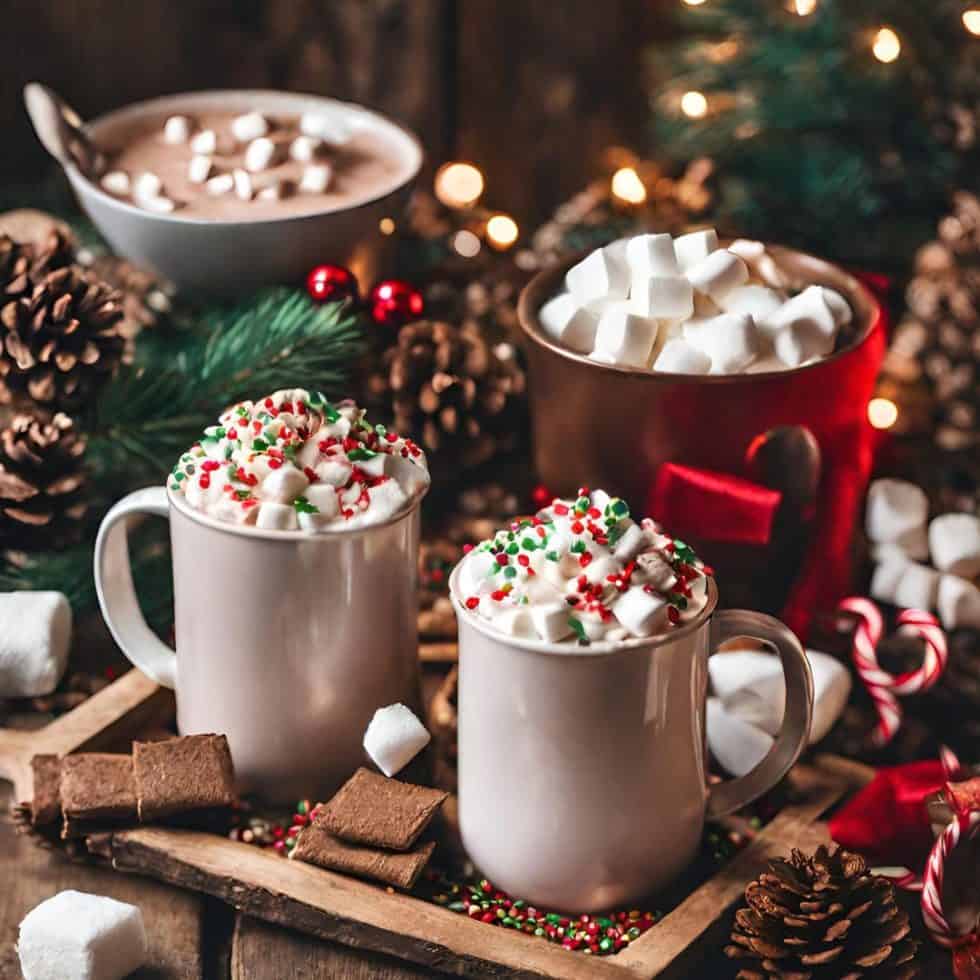 How To Set Up The Perfect Hot Chocolate Bar + Free Printable